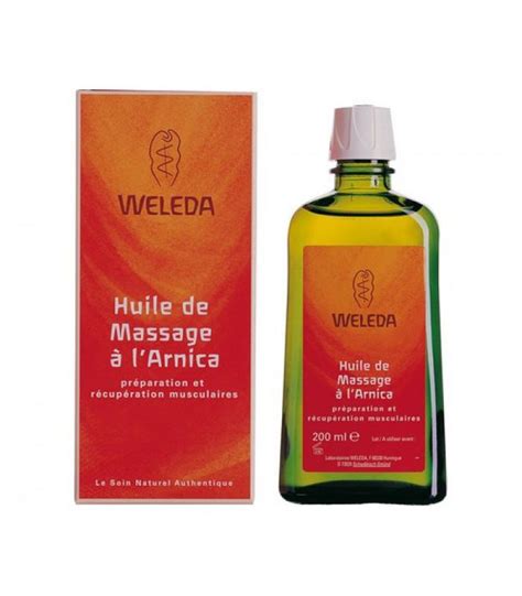 Weleda Huile De Massage à Larnica 200ml Pas Cher Chez Monclubbeauté