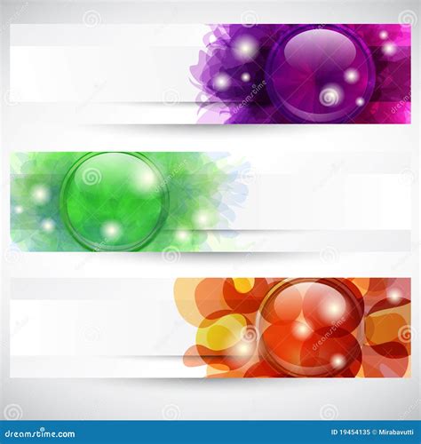 Header Button Stock Vector Illustration Of Color Decorative 19454135