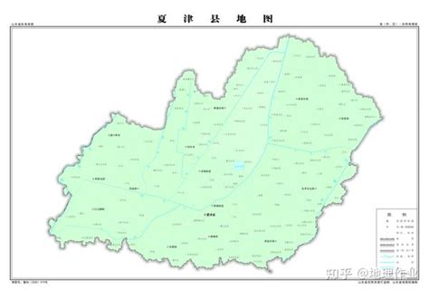 德州市地形图各区县地形图 知乎
