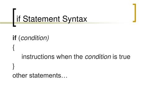Ppt Csci 142 Introduction To Object Oriented Programming Decision