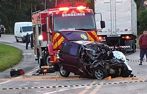 Grave Acidente Com Morte é Registrado Na Br 470 Rede Web Tv