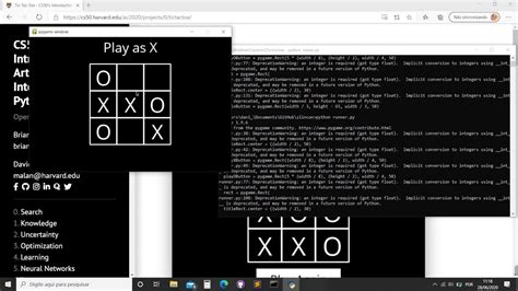 Project Tictactoe Cs50sintroduction To Artificial Intelligence