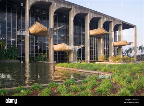 Ministry Of Justice Minist Rio Da Justi Brasilia Brazil Stock Photo Alamy