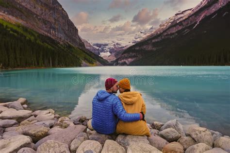 Lake Louise Banff National Park Lake In The Canadian Rocky Mountains Stock Photo Image Of