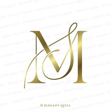 Simplistic Logo Sm Initials Wedding Initials Simplistic Monogram Wedding