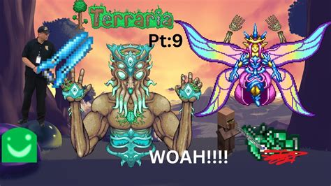 I Entered Hard Modeterrariapt9 Youtube