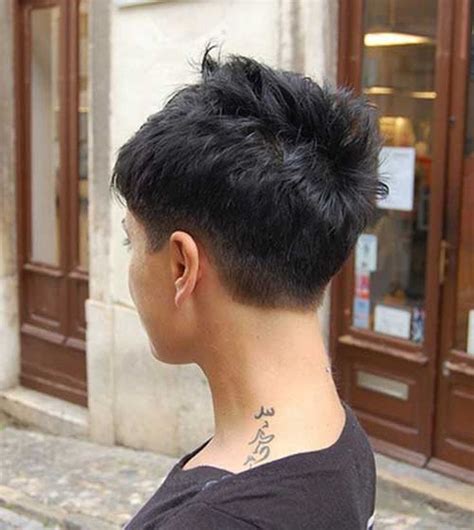 60 Cool Back View Of Undercut Pixie Haircut Hairstyle Ideas