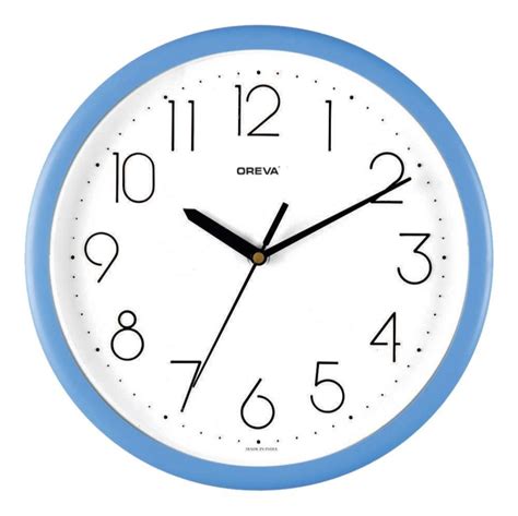 Plastic Aq 1637 Oreva Dx Simple Wall Clockanalog Wall Clock Rs 255