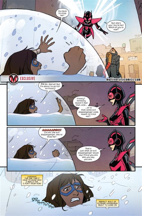 Ms Marvel Beyond The Limit Issue 4 Preview Page 5 Multiversity Comics