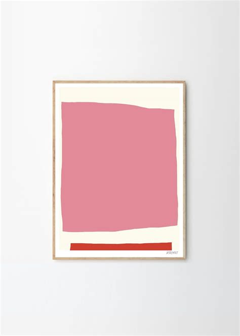 Ruby Art Prints Poster Wall Art Abstract Canvas Art