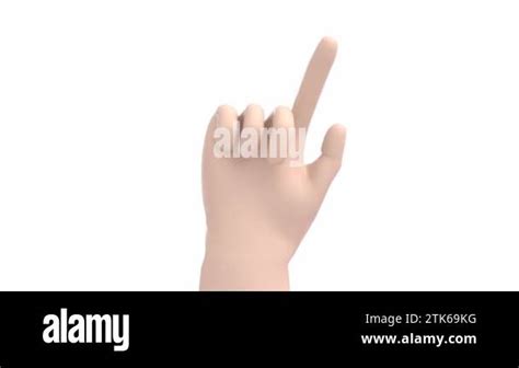 The Index Finger Points To The Prohibition Of The Action On A