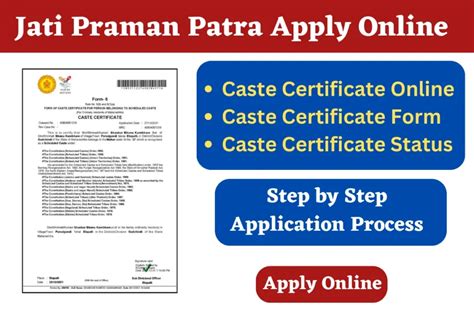Apply Caste Certificate Online And Offline Jati Praman Patra My Certificate Hub
