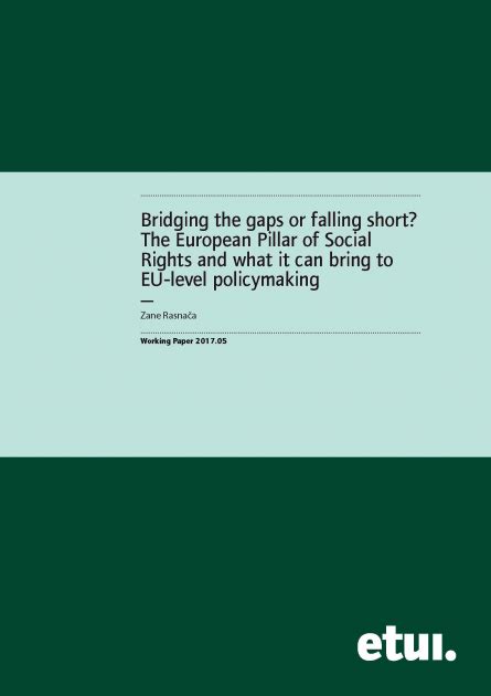 Bridging The Gaps Or Falling Short The European Pillar Of Social