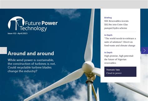 Home Around And Around Future Power Technology Magazine Issue