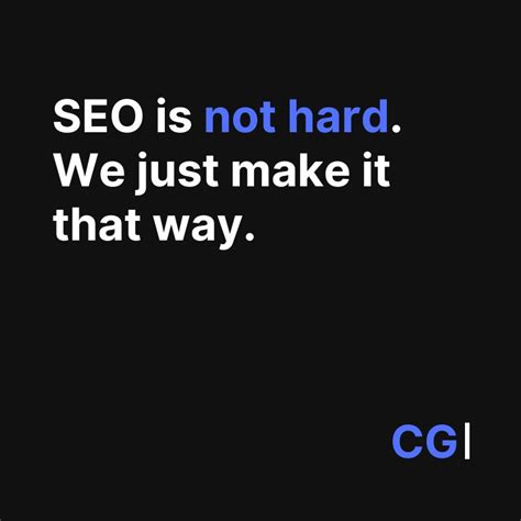 Connor Gillivan On Linkedin Dont Make Seo Harder Than It Has To Be