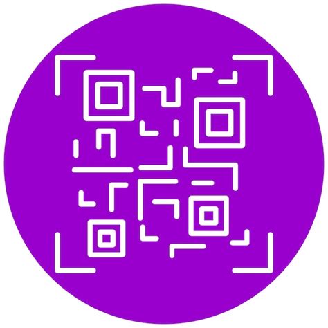 Premium Vector Qr Code Icon Style