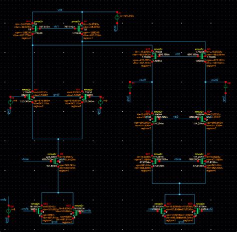 Sizing Of A Fully Diff Folded Cascode Forum For Electronics Sizing Of A Fully Diff Folded Cascode Forum For Electronics