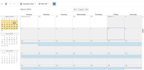 Calendar View Smartsheet Community