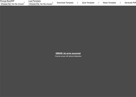 Error When Deploying Cannot Access Eb Before Initialization