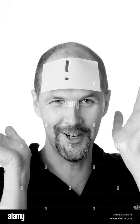 Surpise Suprised Expression On Mans Face Mark Exclamation Syntax