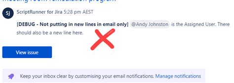 Scriptrunner Comment Using Adf New Line Display Issue In Email Jira