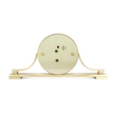 Acctim Wardley Brass Table Clock Dunelm