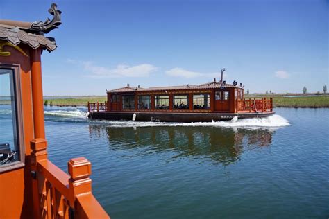 ทะเลสาบไป๋หยางเตี้ยน ทดลองบริการ เรือเมล์ รับส่งนทท