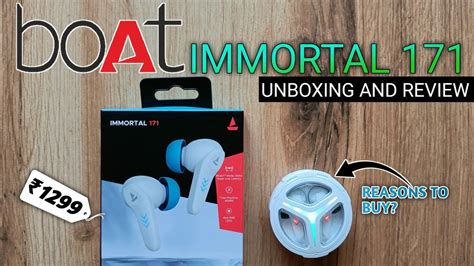 Boat Immortal 171 Earbuds 🔥 Unboxing And Review 🔥 Best Gaming Earbuds