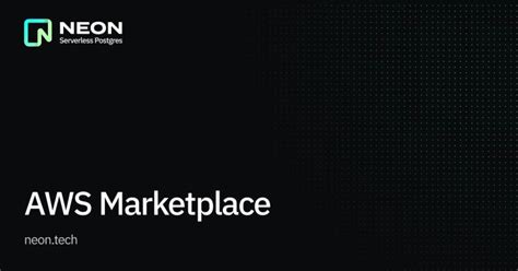 Neon On Linkedin Aws Marketplace Neon Docs