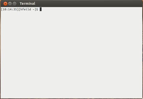the command line interface