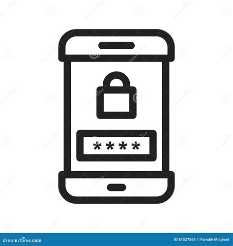 Passcode Stock Vector Illustration Of Safety Passcode 81527566