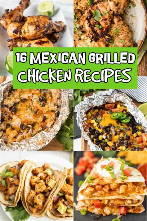 16 Best Mexican Grilled Chicken Recipes