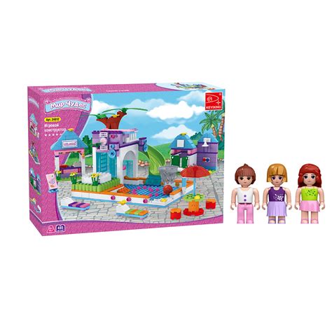 Игровой конструктор Keyixing 24812 МИР ЧУДЕС (485 деталей в наборе) (id ...