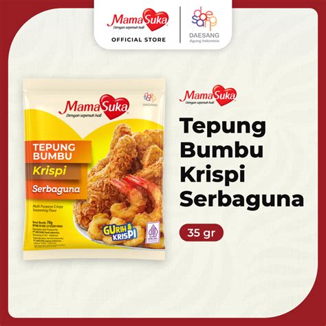 Jual Mamasuka Tepung Bumbu Krispi Serbaguna 35 Gr Shopee Indonesia