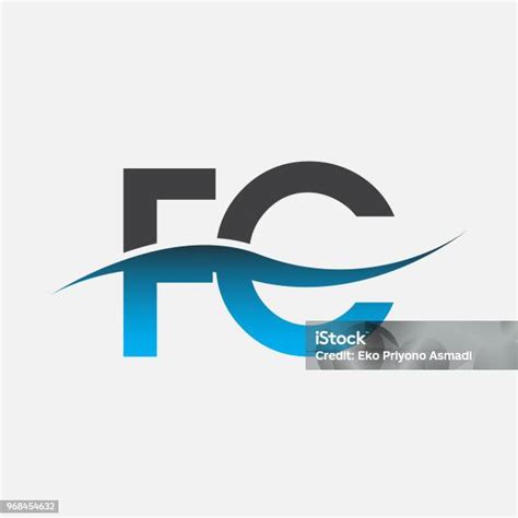 초기 문자 로고 회사 이름 블루와 블랙 색상 Swoosh 디자인 0명에 대한 스톡 벡터 아트 및 기타 이미지 0명 개념