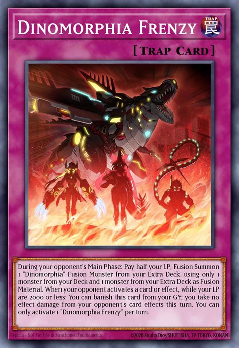Dinomorphia Frenzy Yu Gi Oh Card Database YGOPRODeck