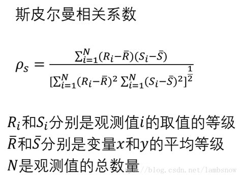 皮尔森pearson相关系数 Vs 斯皮尔曼spearman相关系数皮尔森和斯皮尔曼系数用哪一个 Csdn博客