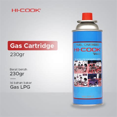 Jual Tabung Gas Portabel Kaleng HI Cook Tabung Gas Untuk Kompor Gas Portabel Shopee Indonesia