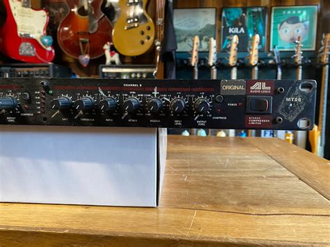 Audio Logic Mt66 Stereo Compressor Limiter Some Neck Guitars