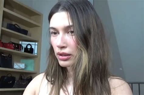 Hailey Bieber Blames Mom Brain For Relatable Tiktok Outtake