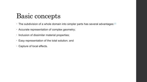 fem finite element method of structural analaysis pptx