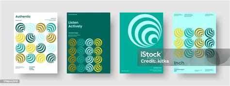 Desain Poster Modern Tata Letak Brosur Abstrak Template Latar Belakang