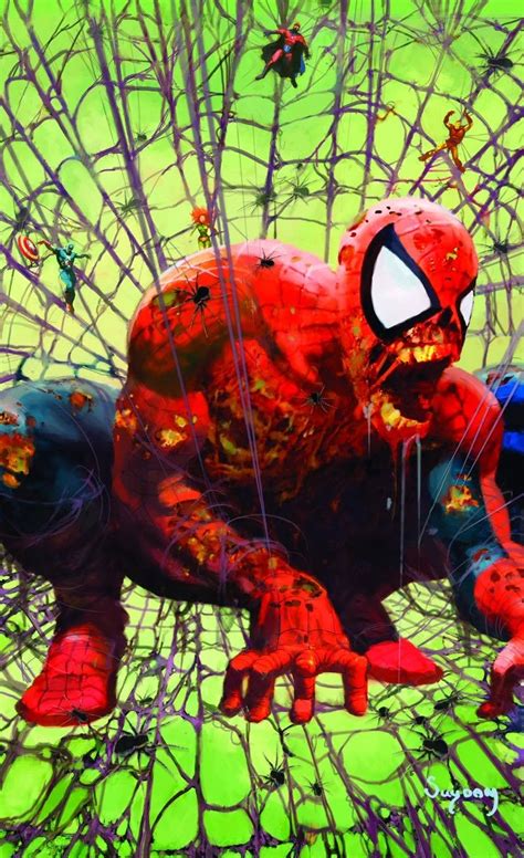 Pin By Ludvig Olsson On Arthur Suydam Marvel Zombies Spiderman