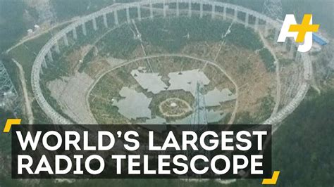 China Is Building The Worlds Largest Radio Telescope Fast Youtube