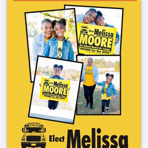 Melissa Moore For Evsc School Board At Large