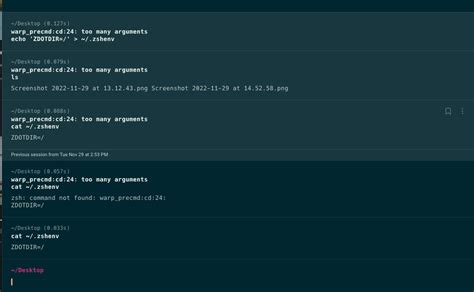 Too Many Arguments Error · Issue 2254 · Warpdotdevwarp · Github