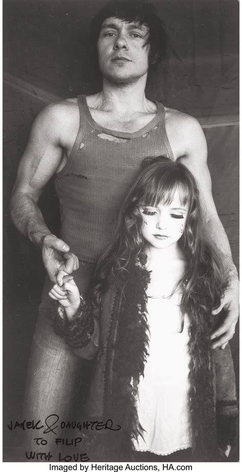 Jan Saudek Czech B 1935 Janek And Daughter Gelatin Silver 8 X
