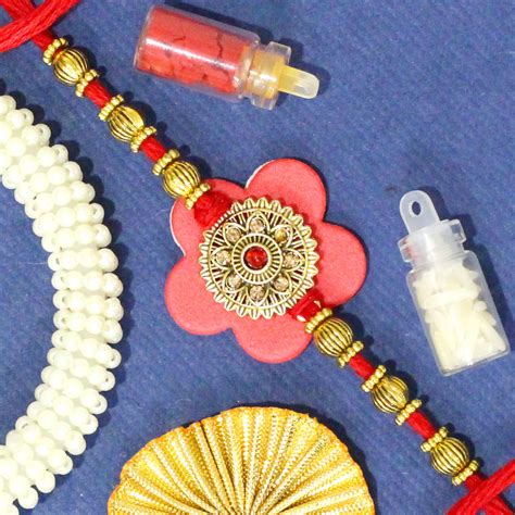 Set Of 3 Rakhis 3 American Diamond Rakhi