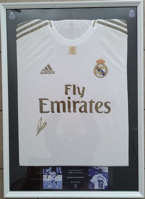 Real Madrid Aurélien Tchouameni Jersey Signed with Catawiki