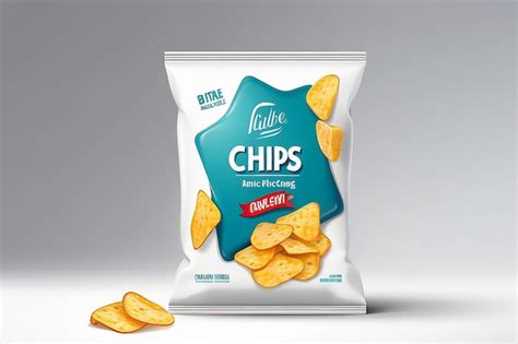Premium Photo Vector Design Template For Chips Advertising Package